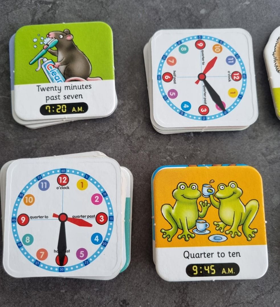 Orchard Toys What's The Time Mr. Wolf? Learn Time-Telling Game, Hobbies ...
