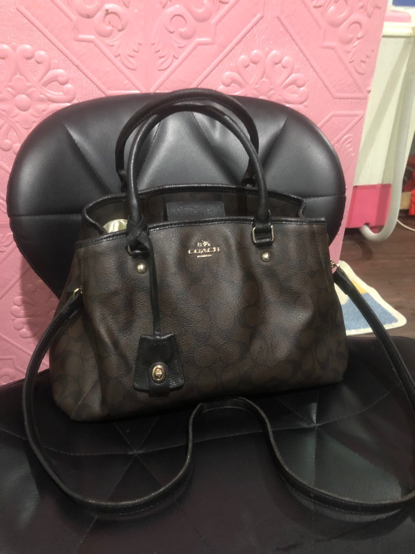 Original coach two way bag, Luxury, Bags & Wallets on Carousell