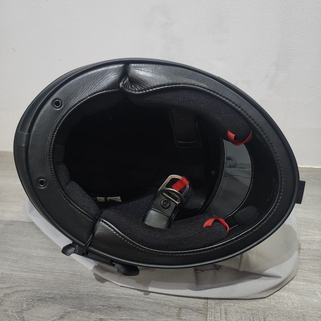 Original Shoei Glamster Matte Black Xxl, Motorbikes, Motorbike Parts ...