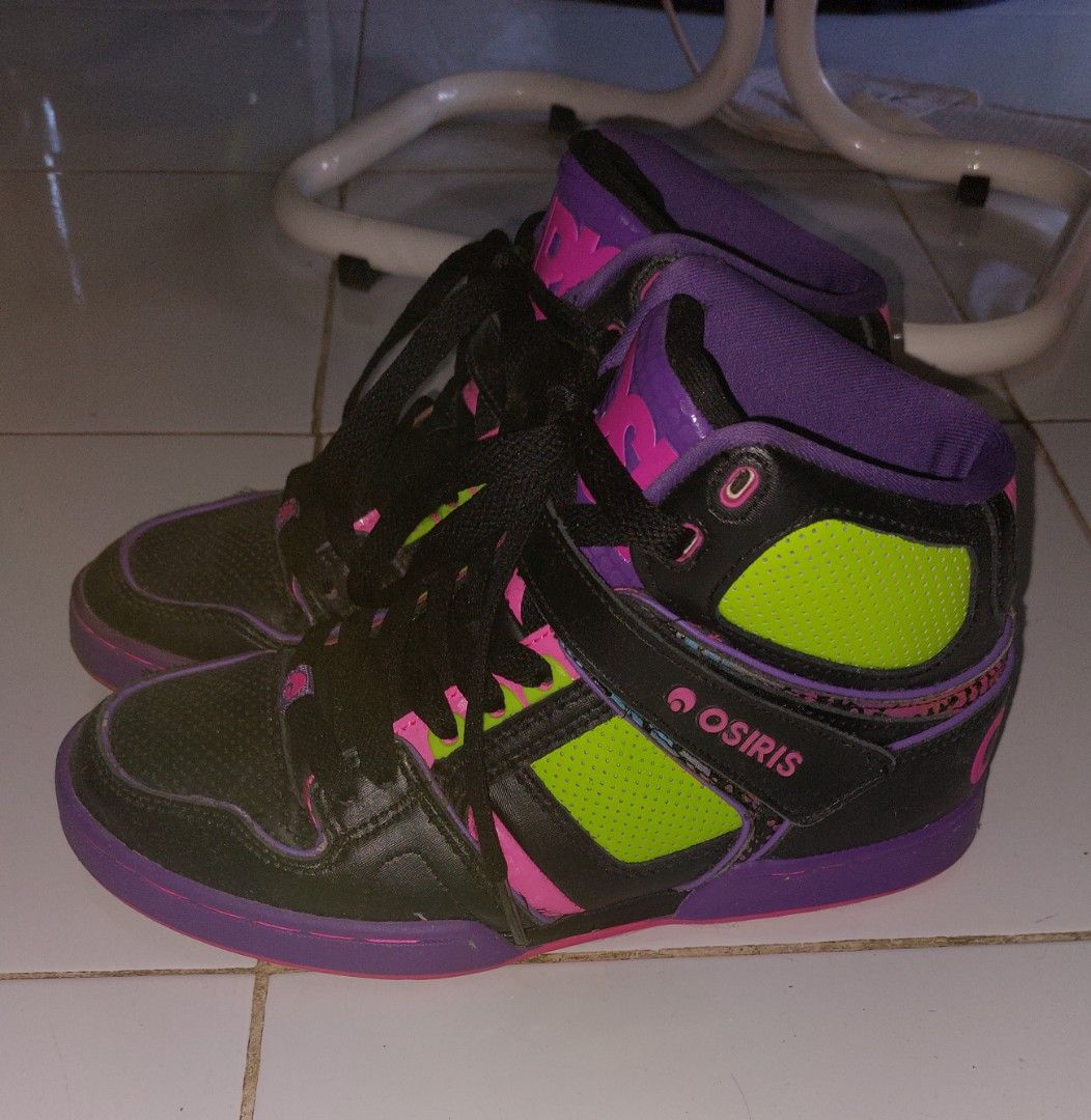 Osiris NYC 83 SLM Girls Skate Shoes, Women's Fashion, Footwear ...