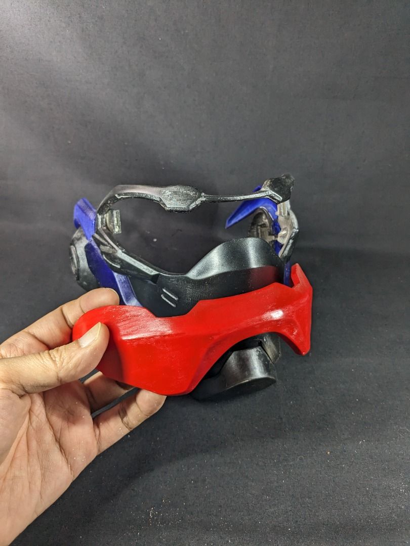 Overwatch Solider 76 Mask / Faceplate [3D printed], Hobbies & Toys ...