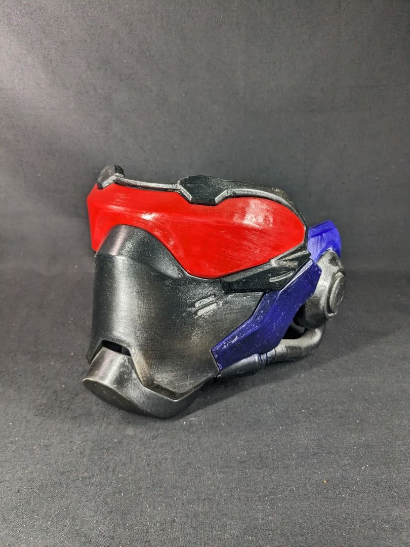 Overwatch Solider 76 Mask / Faceplate [3D printed], Hobbies & Toys ...