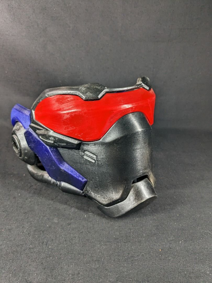 Overwatch Solider 76 Mask / Faceplate [3D printed], Hobbies & Toys ...