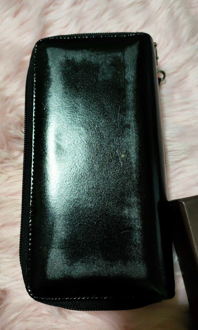 PabDer long wallet (double zip), Women's Fashion, Bags & Wallets ...