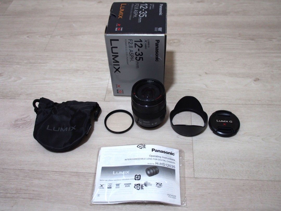 Panasonic Lumix m43 12-35mm f2.8 Lens, Photography, Lens & Kits on ...