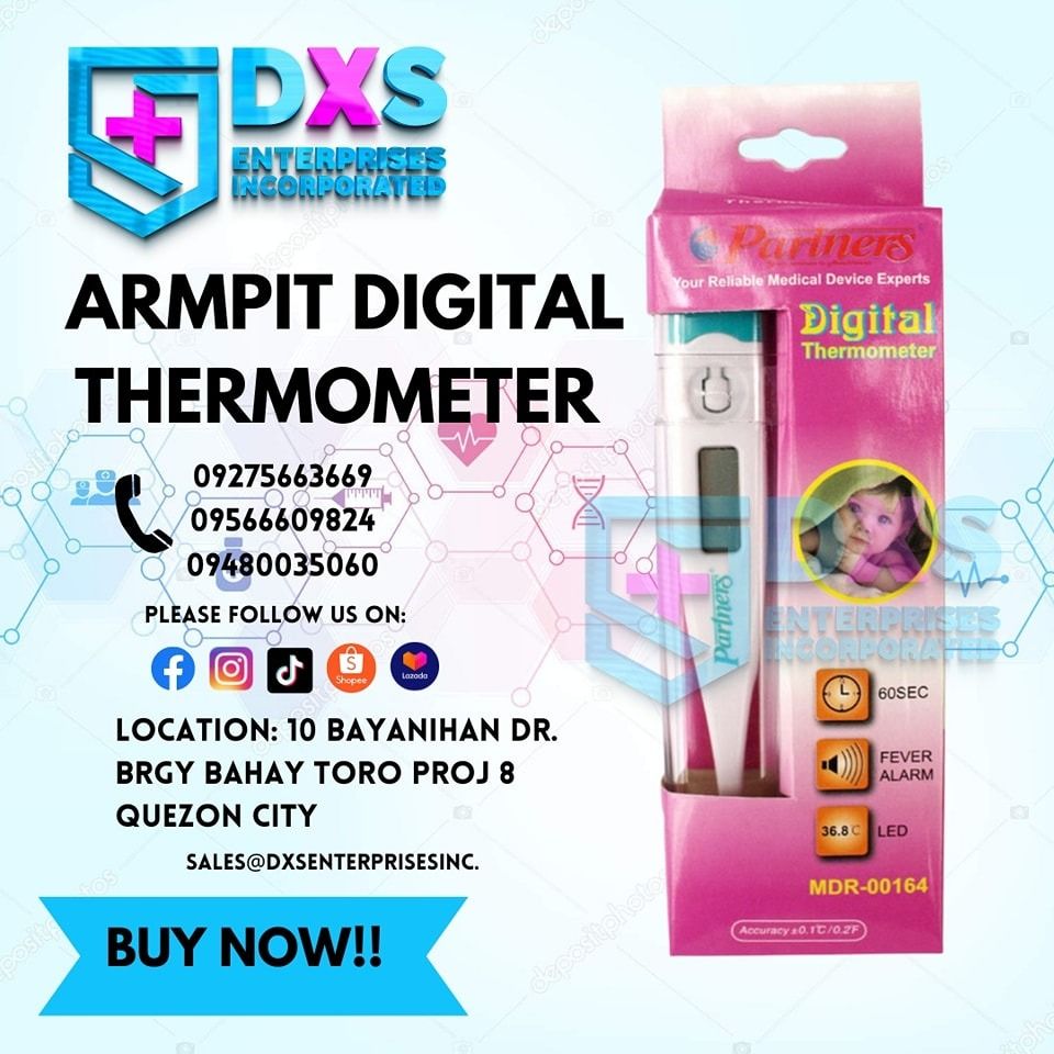 PARTNERS DIGITAL THERMOMETER, Health & Nutrition, Medical Supplies ...