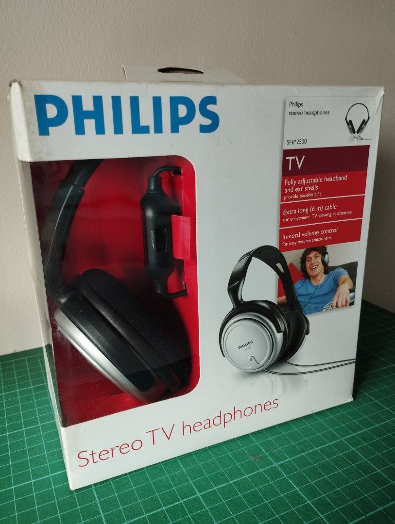 Philips Headphones SHP 2500, Audio, Headphones & Headsets on Carousell