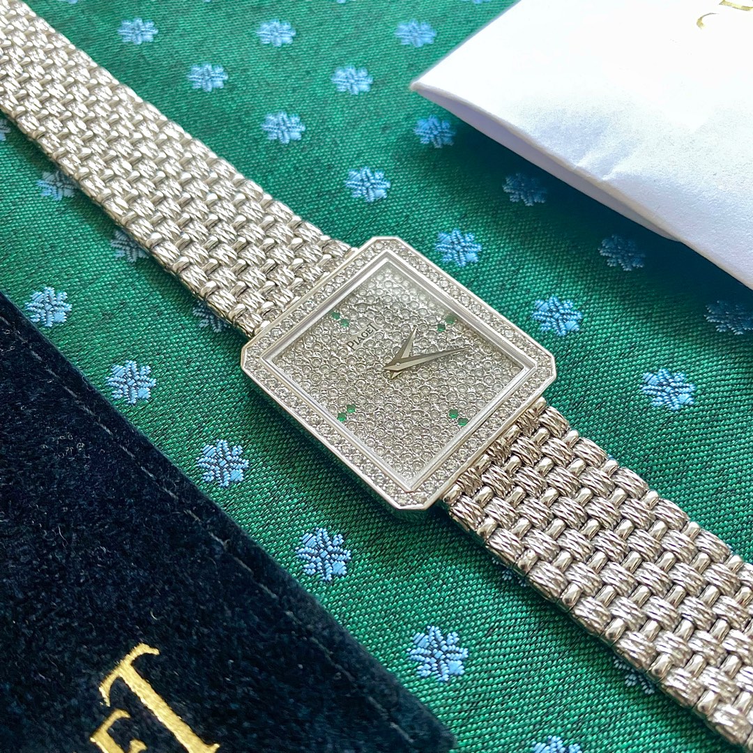 Piaget Protocole Ref. 91545 vintage watch 18K white gold, Luxury ...