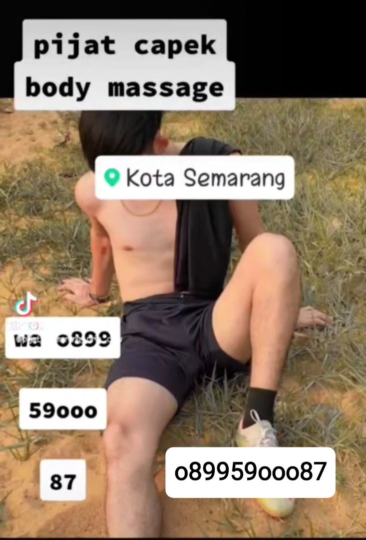 Pijat pria semarang vitalitas brondong kuli cowok massage solo jogja yogyakarta kusuk lelaki ...