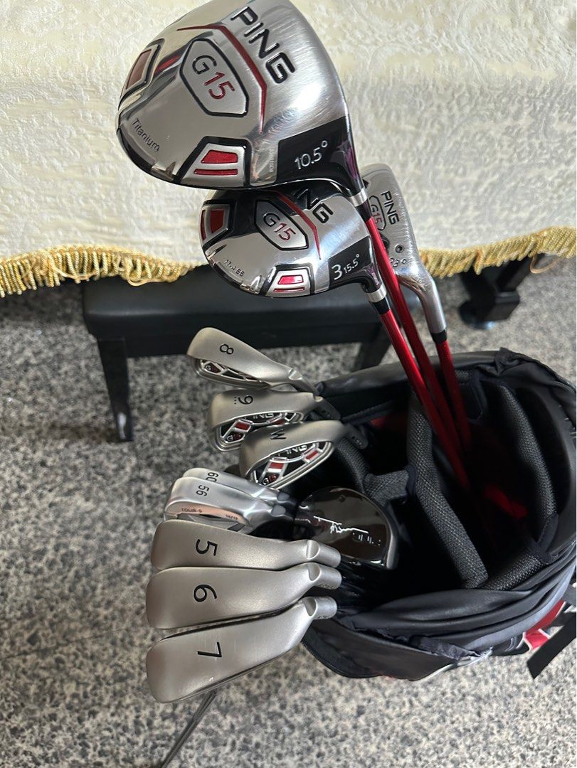 Ping G15 Full Golf Club Set, Sports Equipment, Sports & Games, Golf on ...