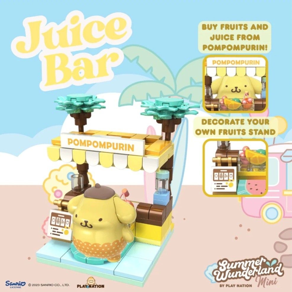 playnation summer wunderland sanrio mini, Hobbies & Toys, Toys & Games ...
