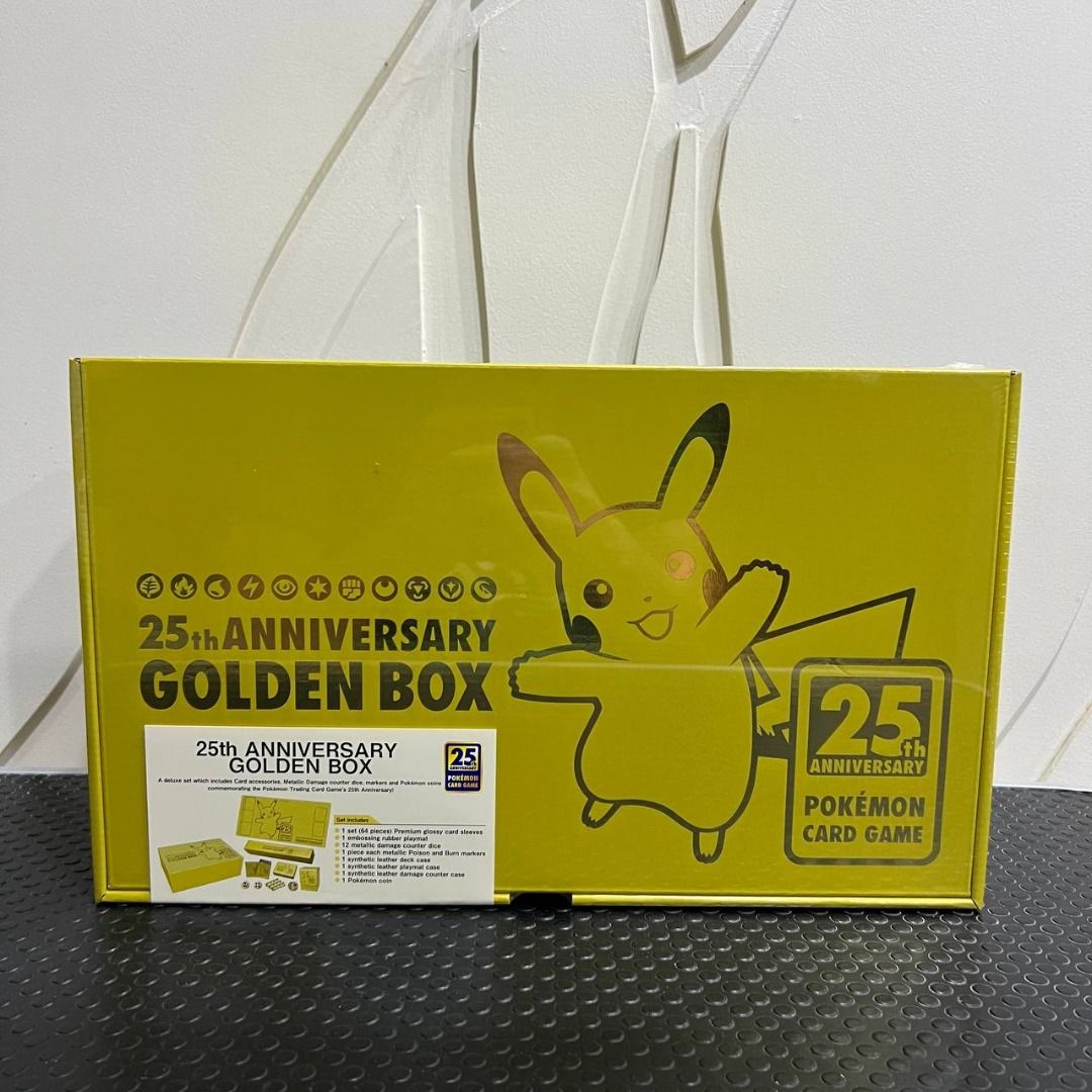 Pokemon Promo Boxes 25th Anniversary Golden Box Kanazawa Klara and ...