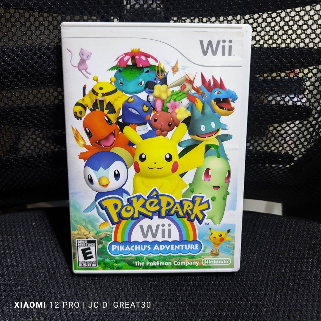 Pokepark Pikachus Adventure Wii game, Video Gaming, Video Games ...
