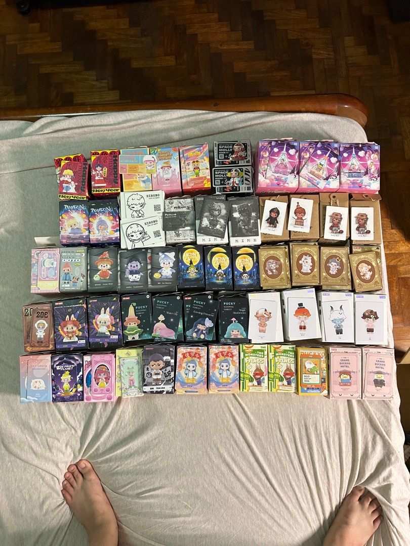 POPMART - DIMOO, SKULLPANDA, MOLLY, HIRONO, LABUBU, PUCKY, DUCKOO ...