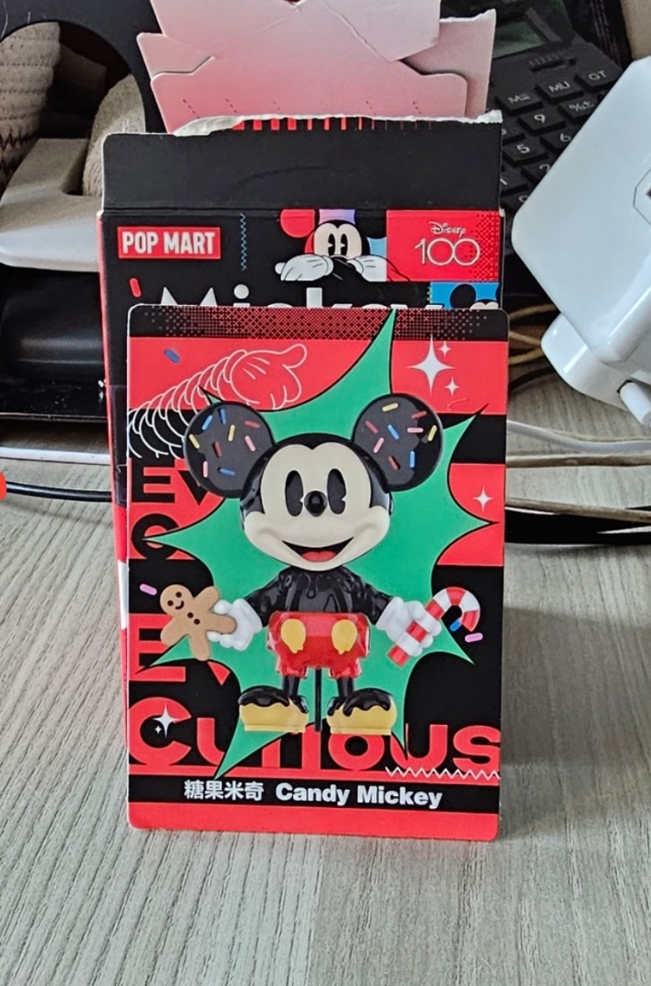Popmart Mickey Ever-Curious, Candy Mickey, Hobbies & Toys, Toys & Games ...