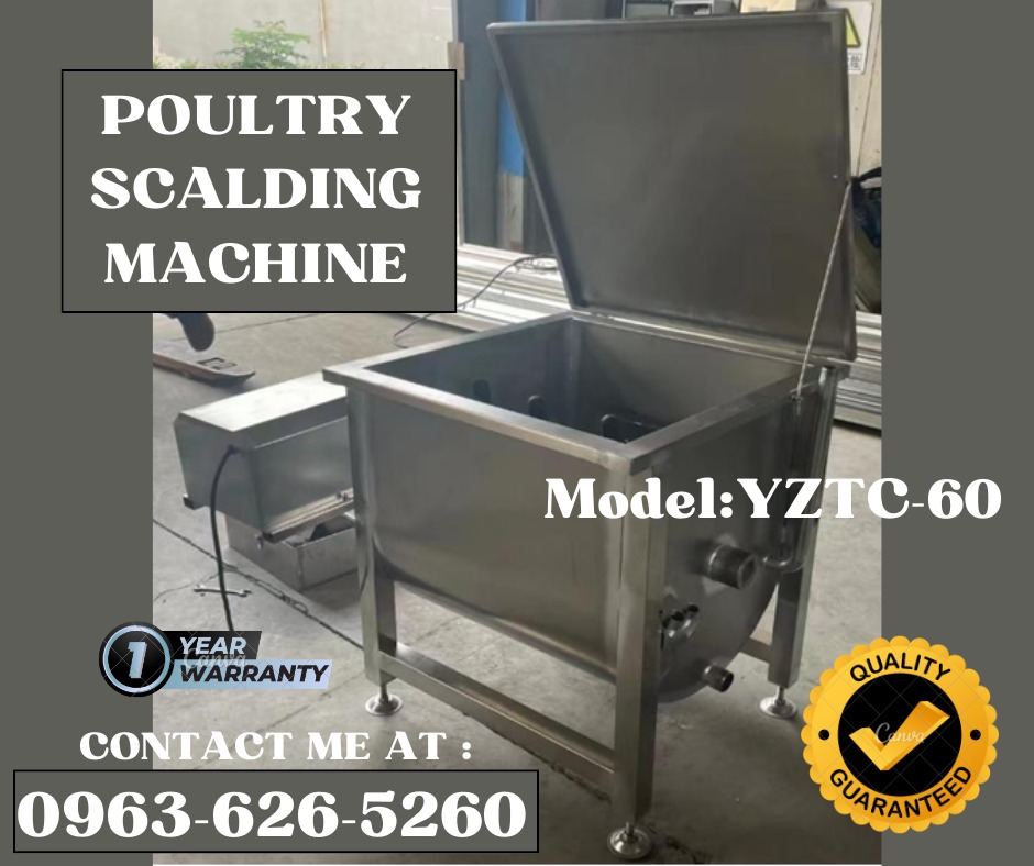 Poultry Scalding Machine - YZTC-60, Commercial & Industrial, Industrial ...