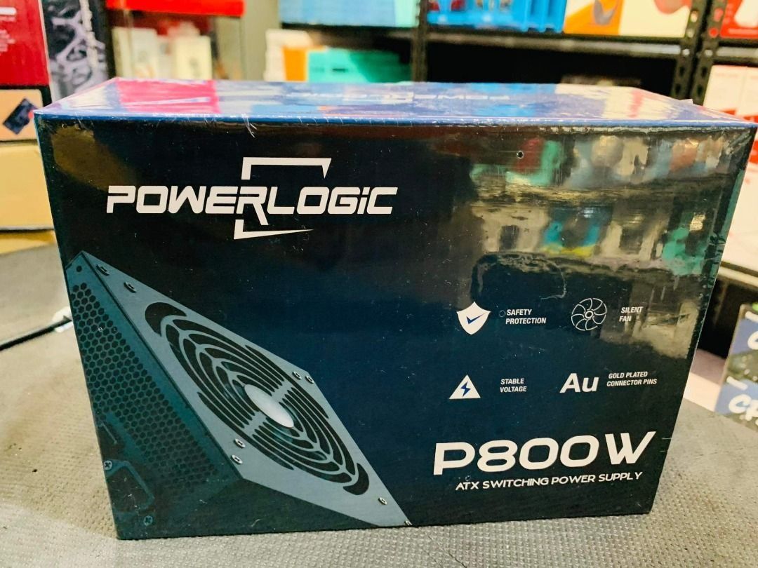 Powerlogic ATX-800w 20+4 Pin Switching Power Supply PSU, Computers ...