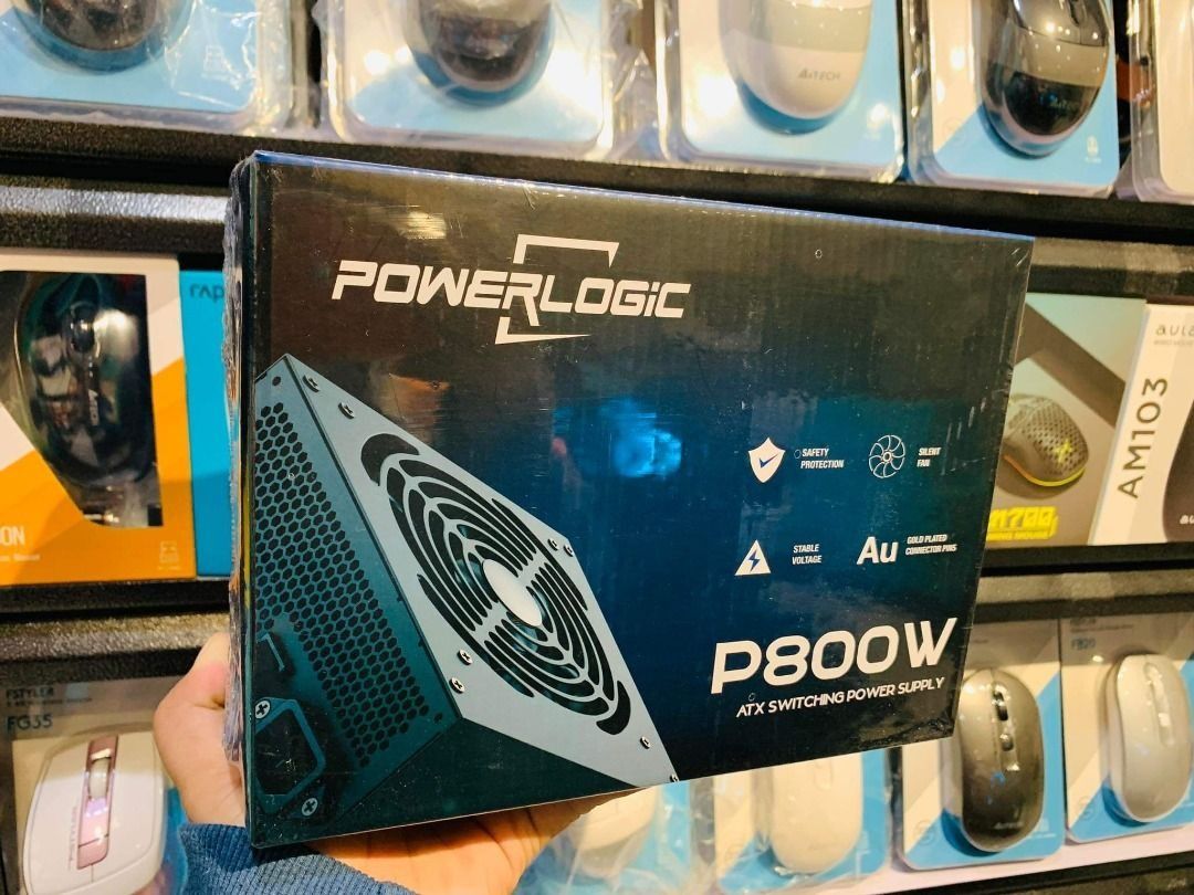 Powerlogic ATX-800w 20+4 Pin Switching Power Supply PSU, Computers ...
