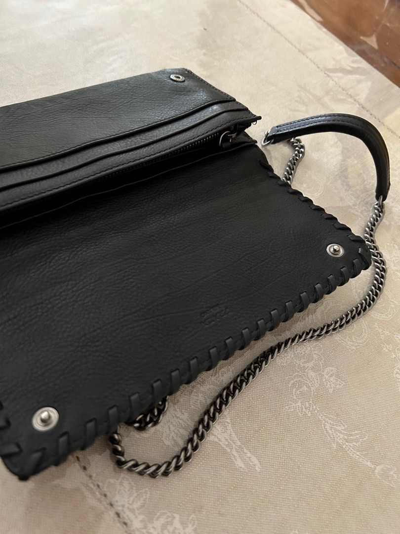 PRADA CHAIN WALLET, Luxury, Bags & Wallets on Carousell