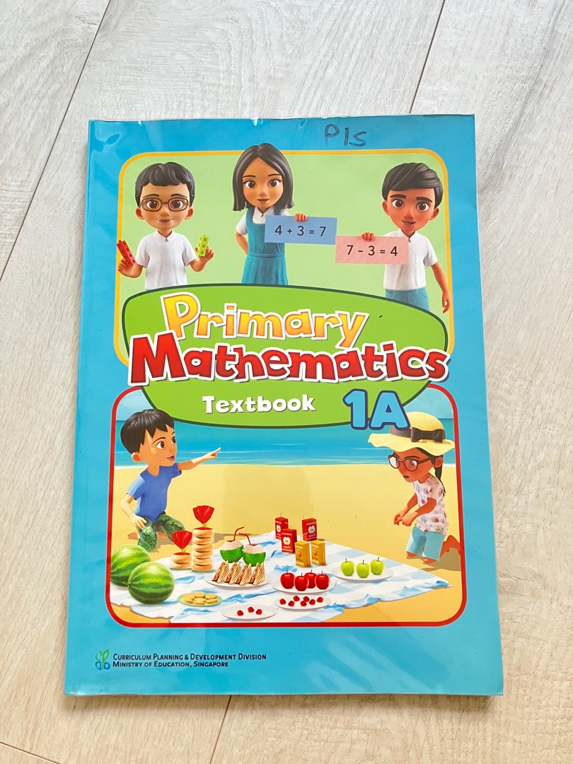 Primary 1 P1 1A Math Textbook, Hobbies & Toys, Books & Magazines ...