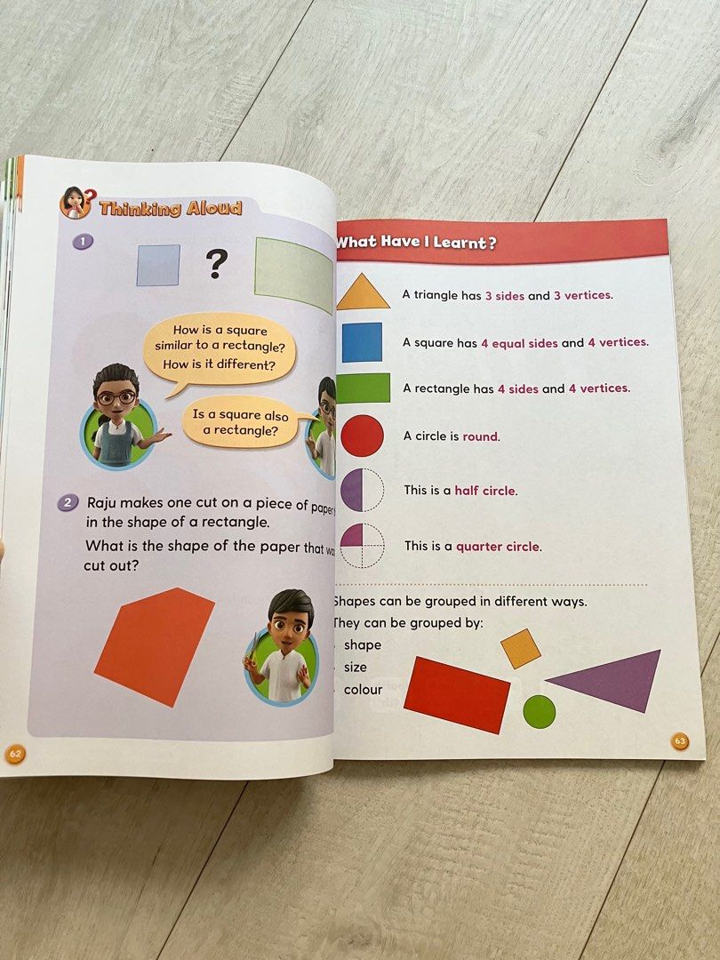 Primary 1 P1 1A Math Textbook, Hobbies & Toys, Books & Magazines ...