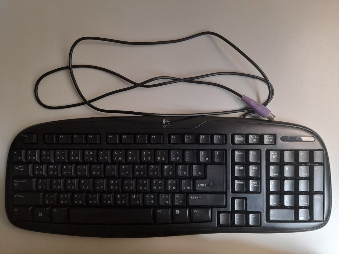 二手PS2鍵盤, 電腦及科技產品, 電腦周邊產品, 電腦鍵盤及相關產品在旋轉拍賣