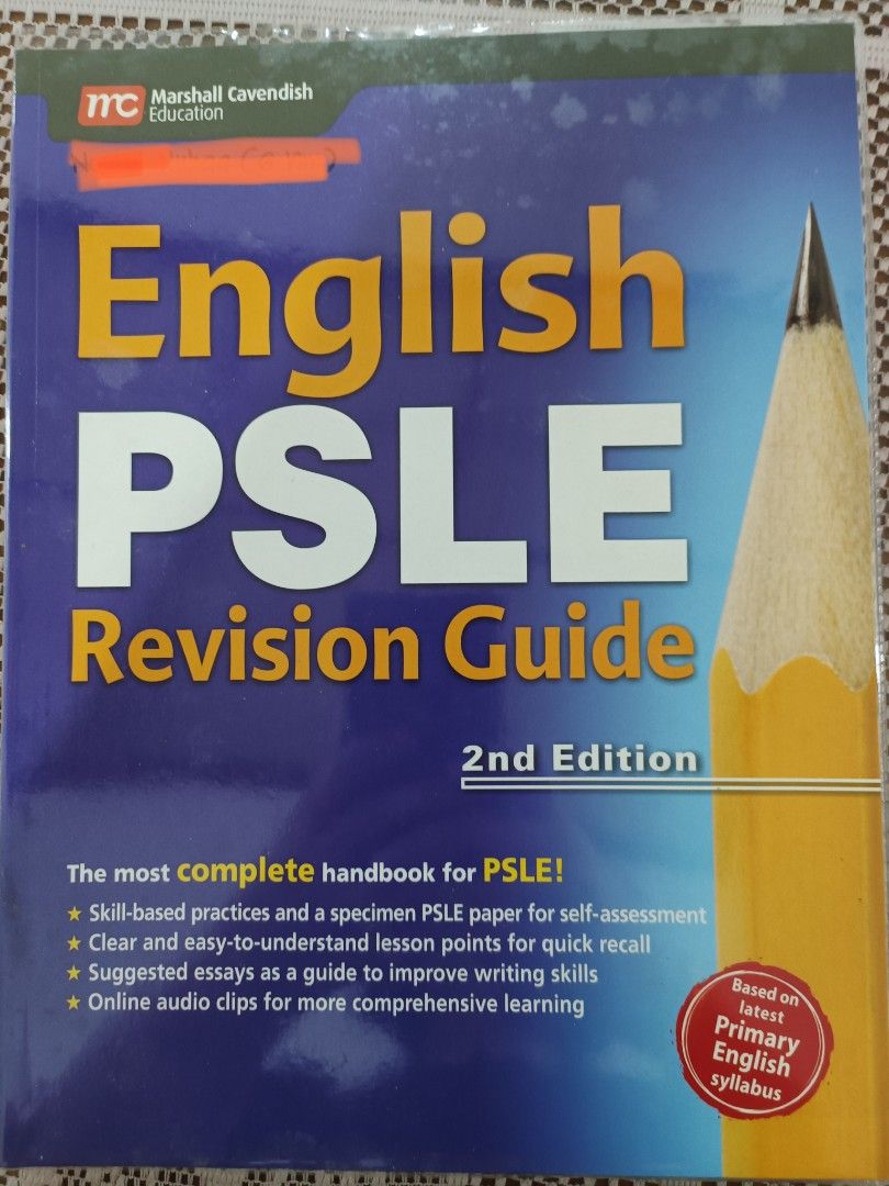 PSLE English Revision Guide PSLE Maths Revision Guide PSLE Revision ...
