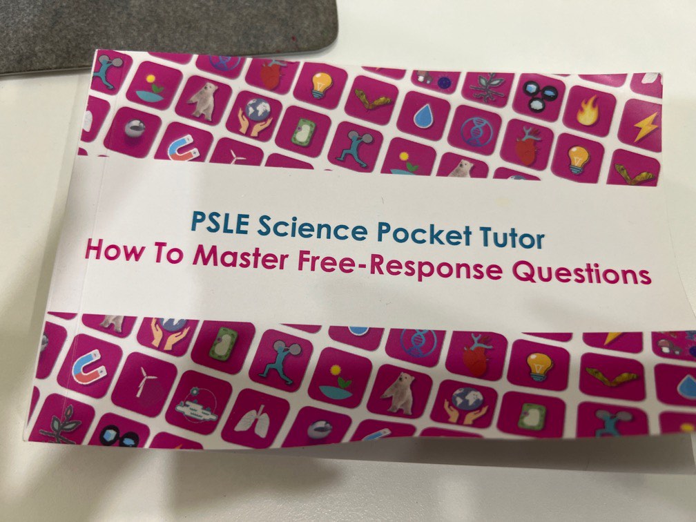 PSLE Science Pocket Tutor : How To Master Free Response Questions ...