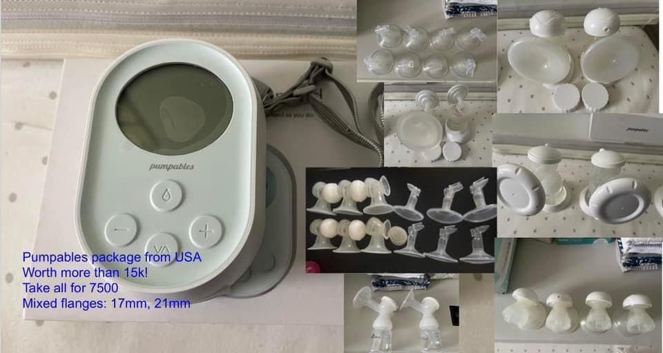 Pumpables Genie Advanced + flanges, Babies & Kids, Nursing & Feeding ...