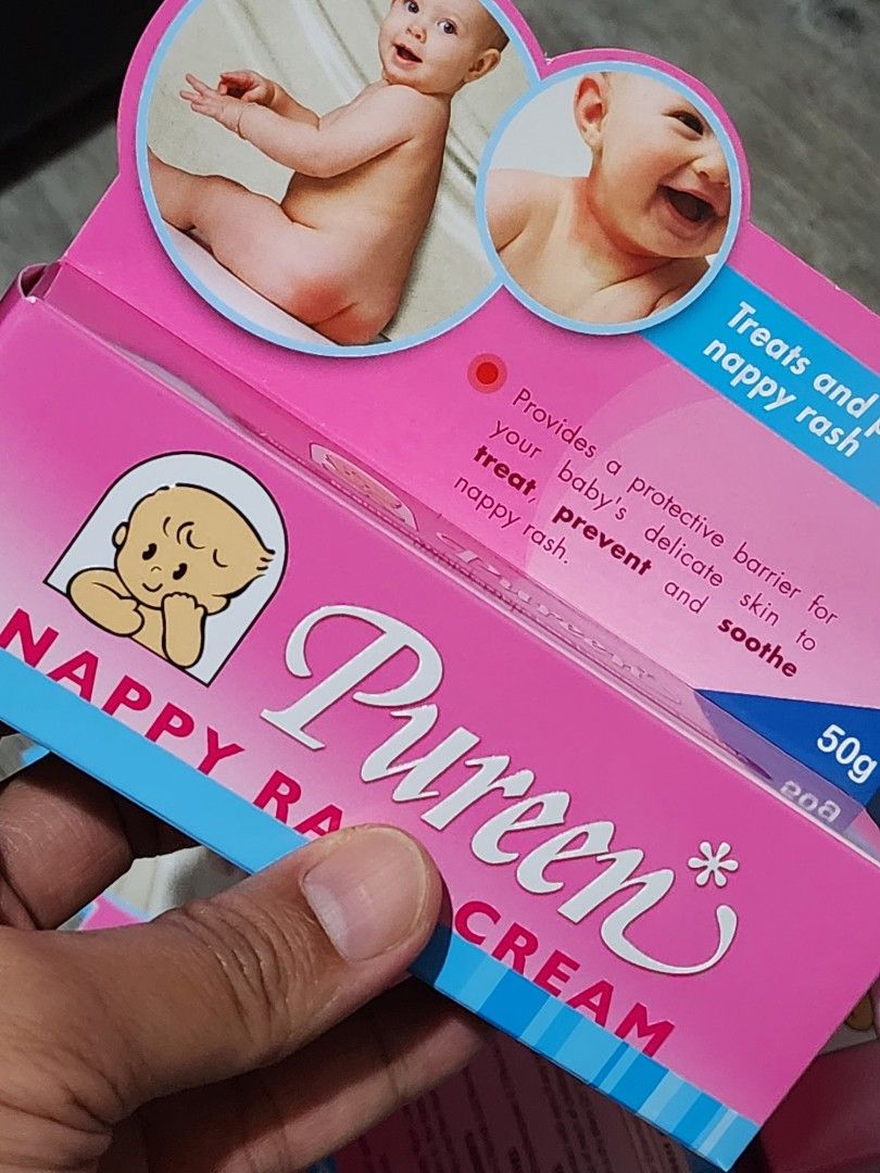 Pureen nappy rash cream, Babies & Kids, Bathing & Changing, Diapers ...