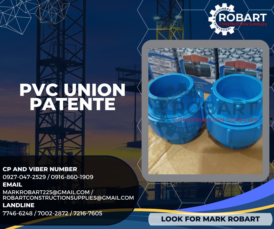 PVC Union Patente, Commercial & Industrial, Construction & Building ...