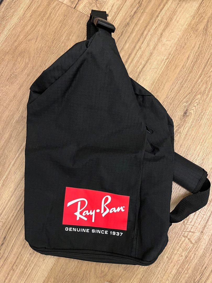 Ray Ban Side Sling Bag, Men's Fashion, Bags, Backpacks on Carousell
