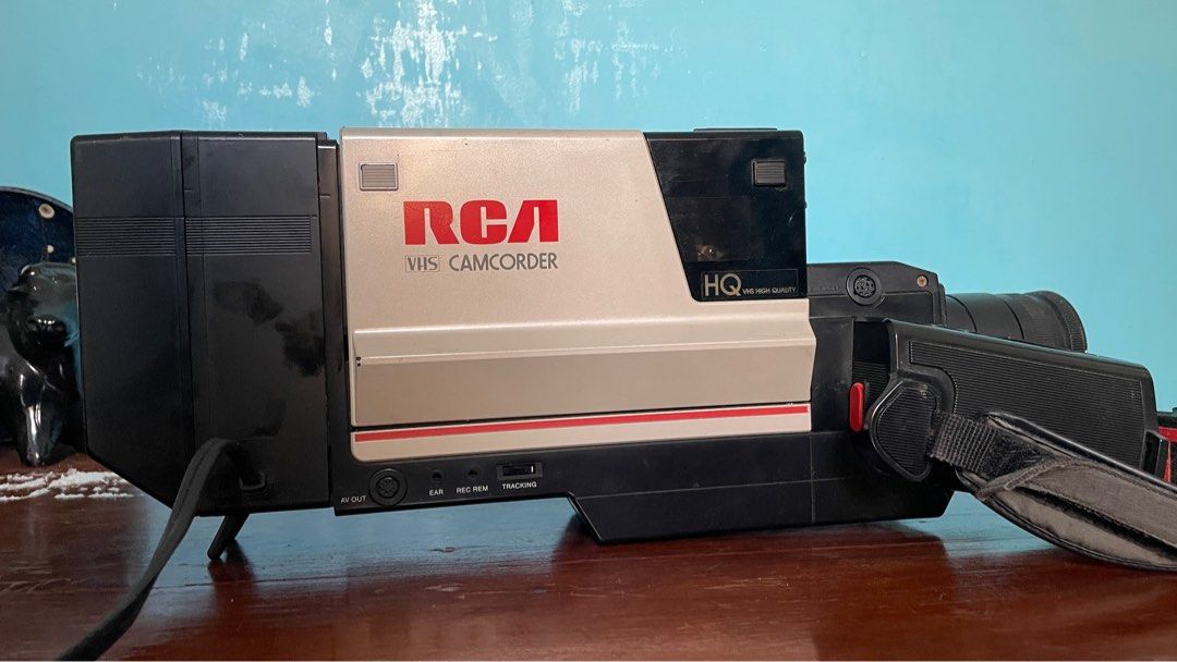 RCA CMR300 Pro VHS Camcorder, Photography, Video Cameras on Carousell