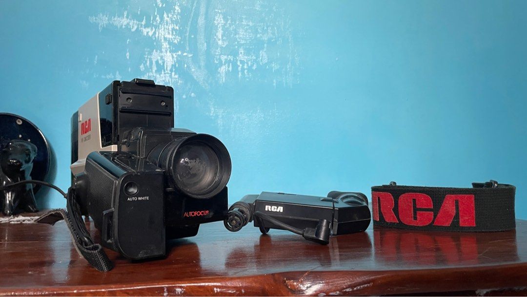 RCA CMR300 Pro VHS Camcorder, Photography, Video Cameras on Carousell