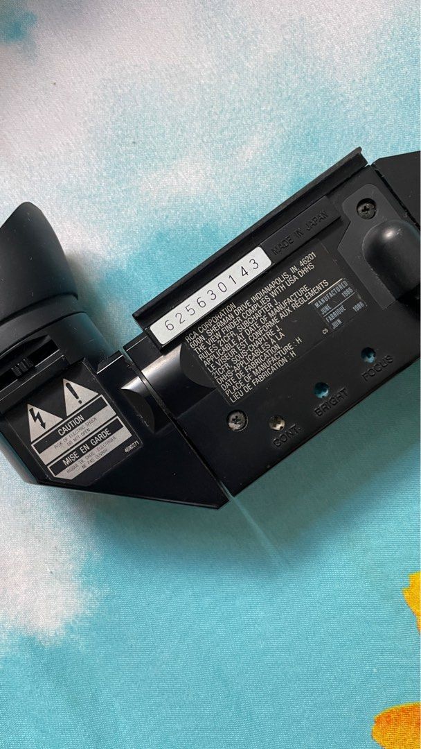 RCA CMR300 Pro VHS Camcorder, Photography, Video Cameras on Carousell