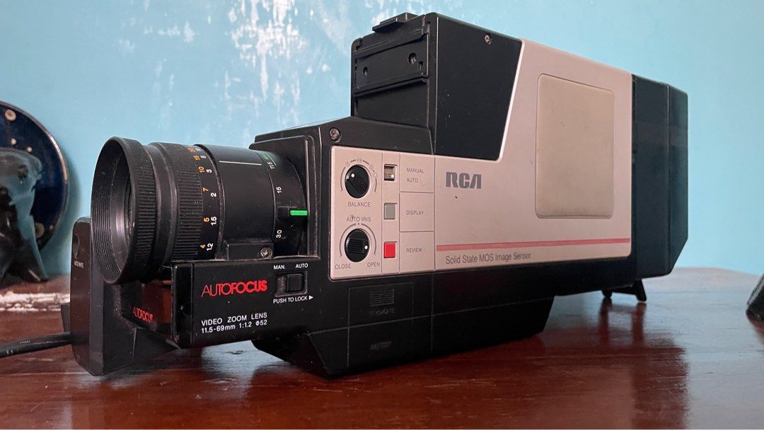 RCA CMR300 Pro VHS Camcorder, Photography, Video Cameras on Carousell