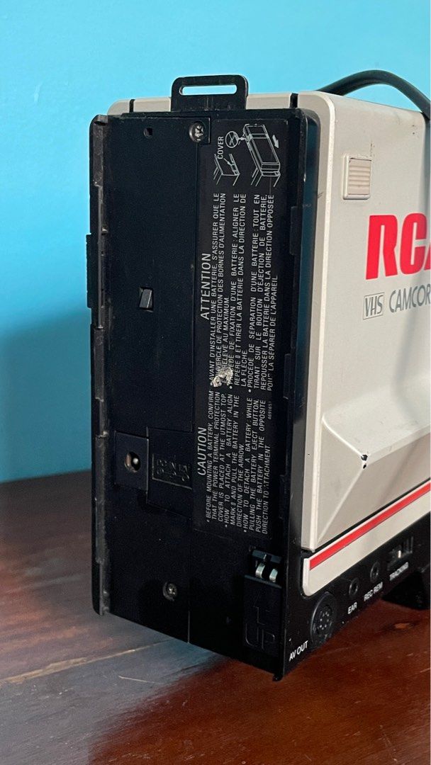 RCA CMR300 Pro VHS Camcorder, Photography, Video Cameras on Carousell