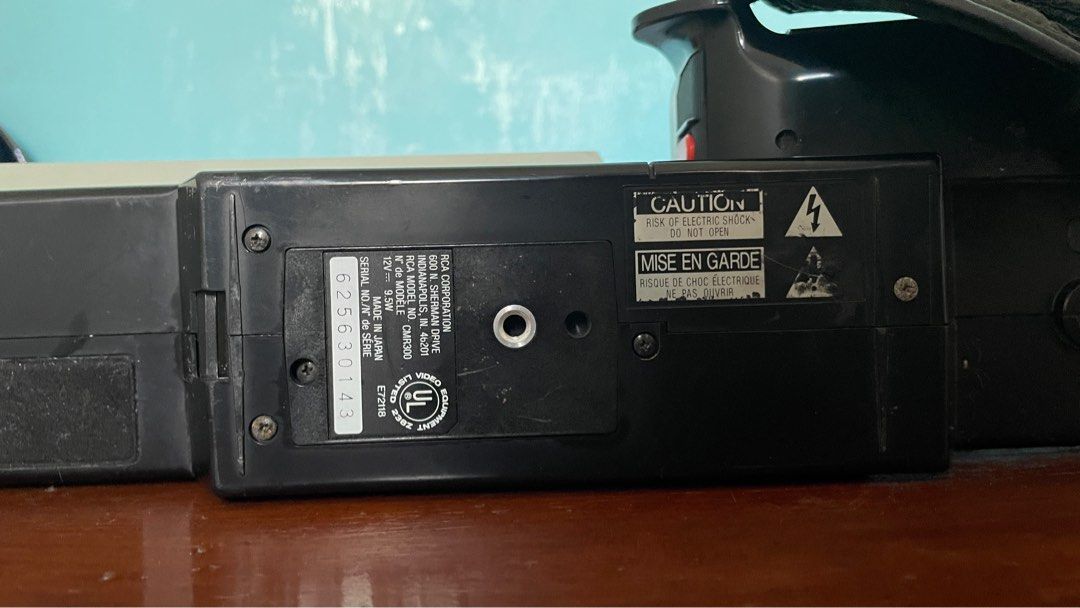 RCA CMR300 Pro VHS Camcorder, Photography, Video Cameras on Carousell