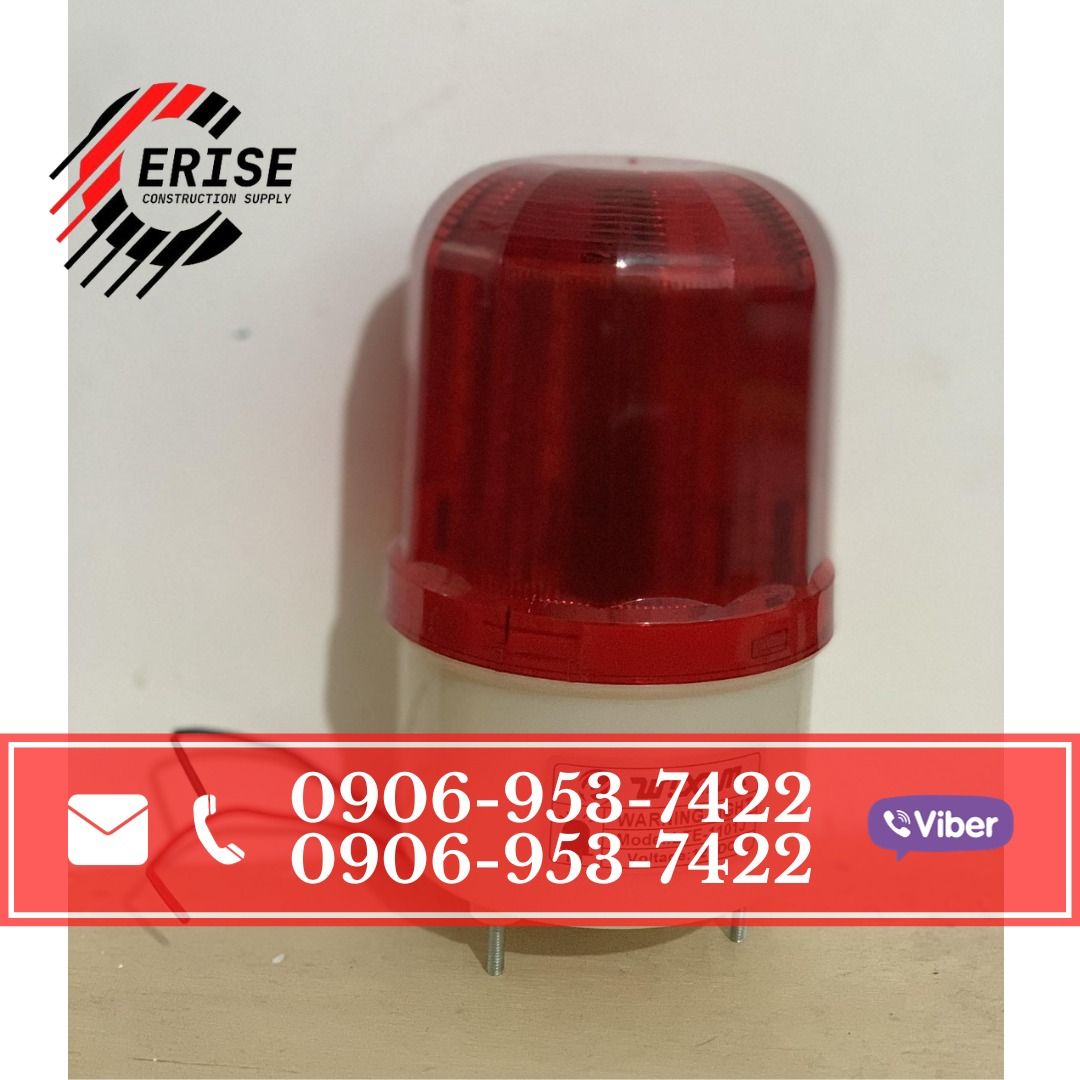 Red Beacon Light 12V, Commercial & Industrial, Construction & Building ...