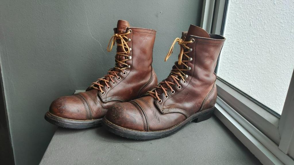 Red Wing Iron Ranger Steel Toe Vintage size US10E - nego, Men's Fashion ...