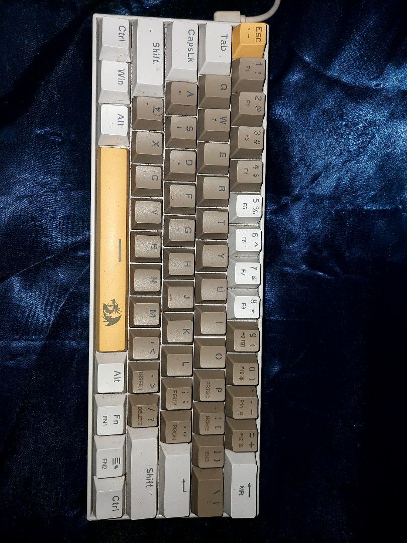 Redragon 60% brown switch mechanical keyboard, Computers & Tech, Parts ...