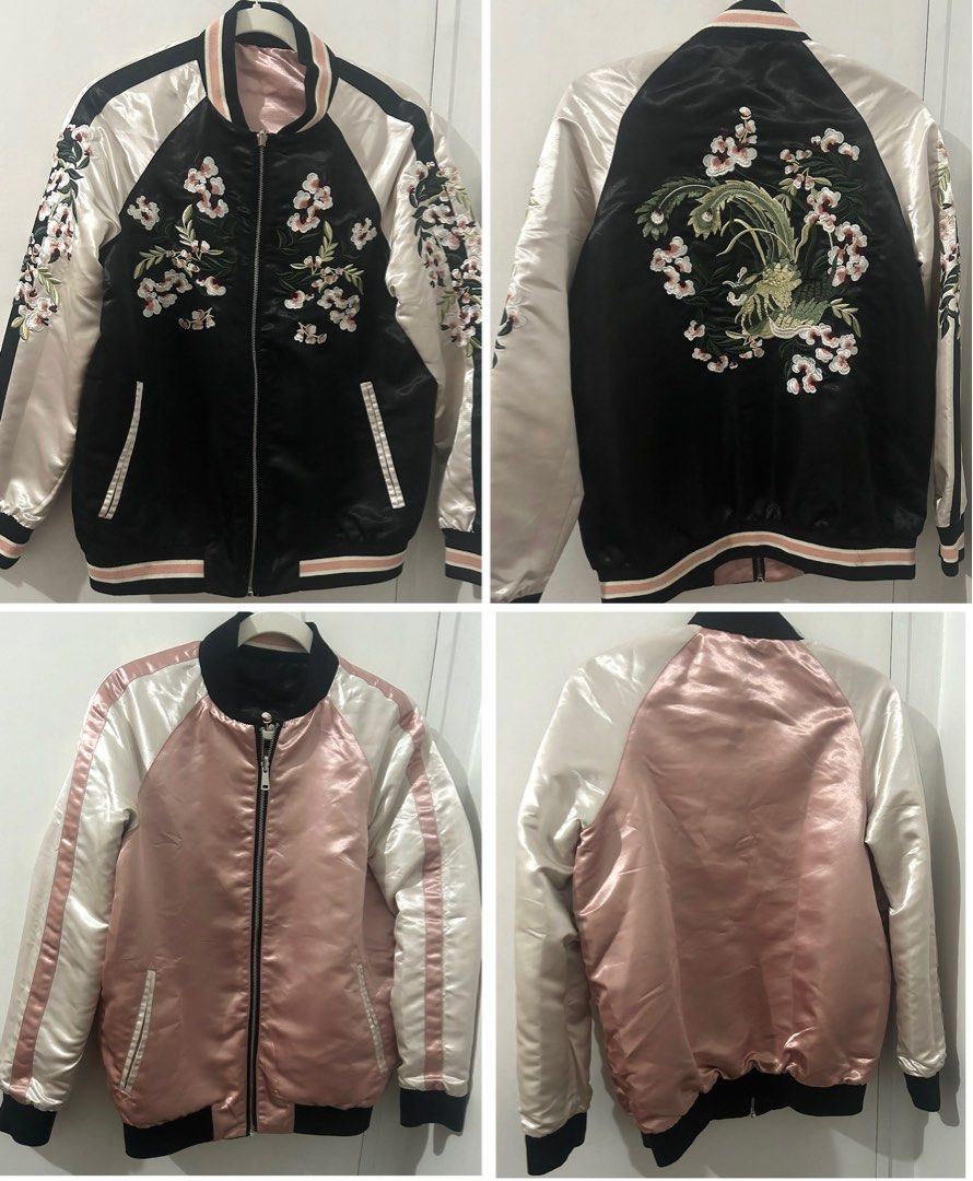 Reversible Sakura Jacket (M), Women's Fashion, Coats, Jackets and ...