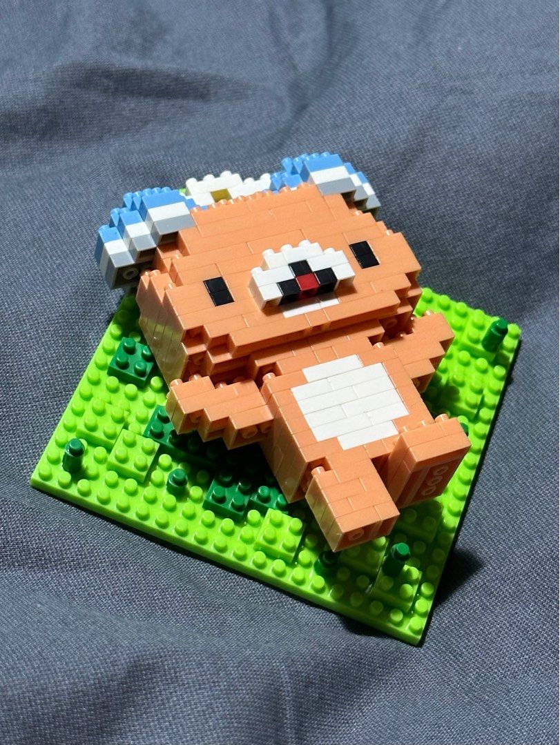 Rilakkuma Lego Model, Hobbies & Toys, Toys & Games on Carousell