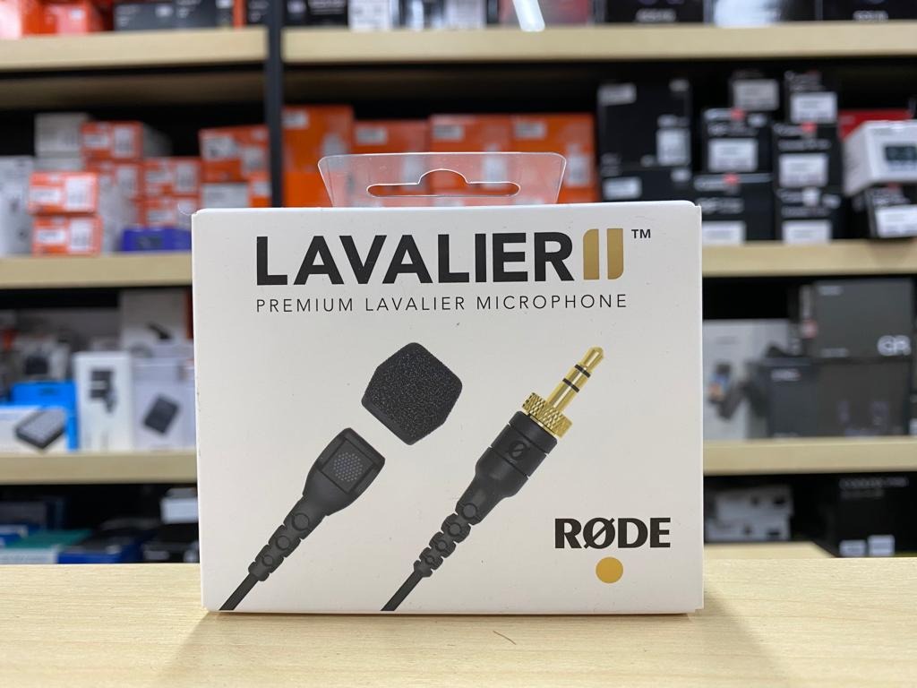 Rode Lavalier II Omnidirectional Lavalier Microphone for Wireless GO ...