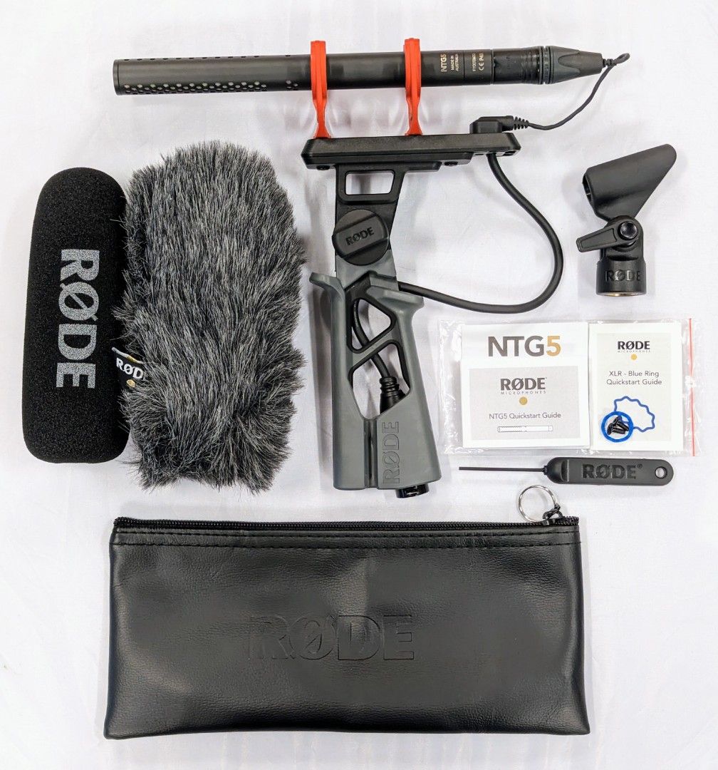 Rode NTG5 Shotgun Mic + Extra Recording Kit Accessories, Audio ...