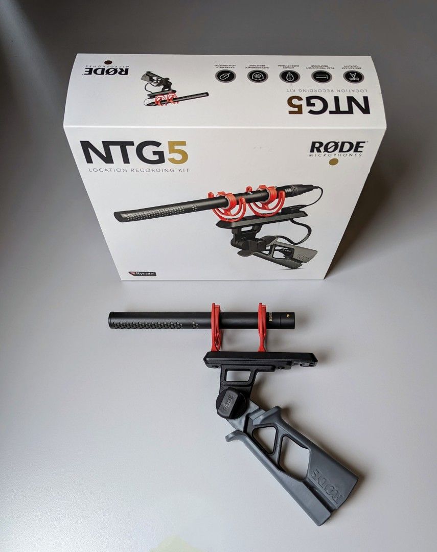 Rode NTG5 Shotgun Mic + Extra Recording Kit Accessories, Audio ...