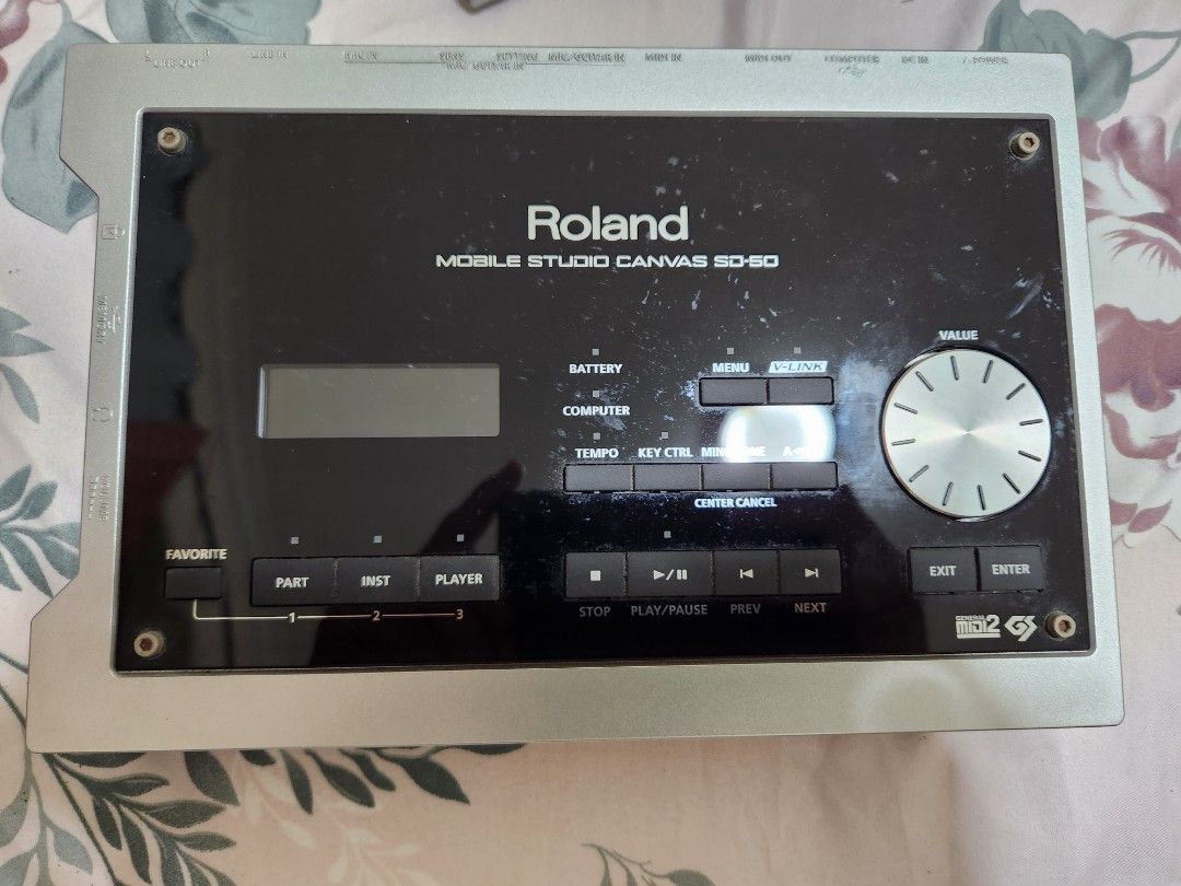 Roland Studio Canvas SD-50, Hobbies & Toys, Music & Media, Musical ...