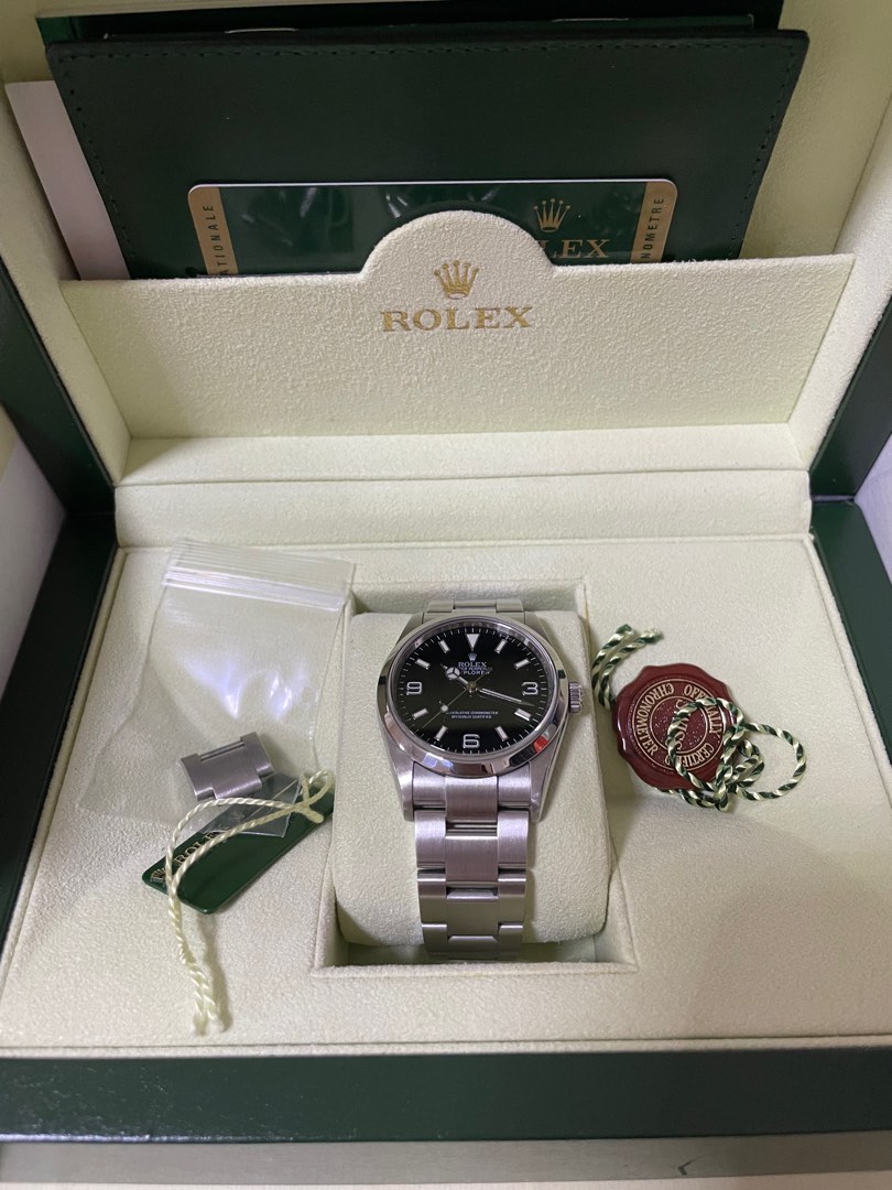 2009 Rolex Explorer 1 ref 114270 36mm, Luxury, Watches on Carousell