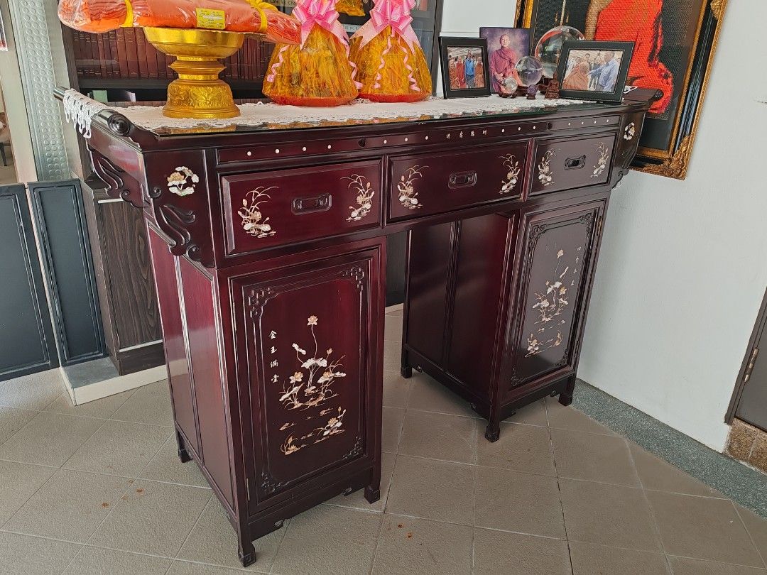 Rosewood Altar Table, Furniture & Home Living, Furniture, Shelves ...