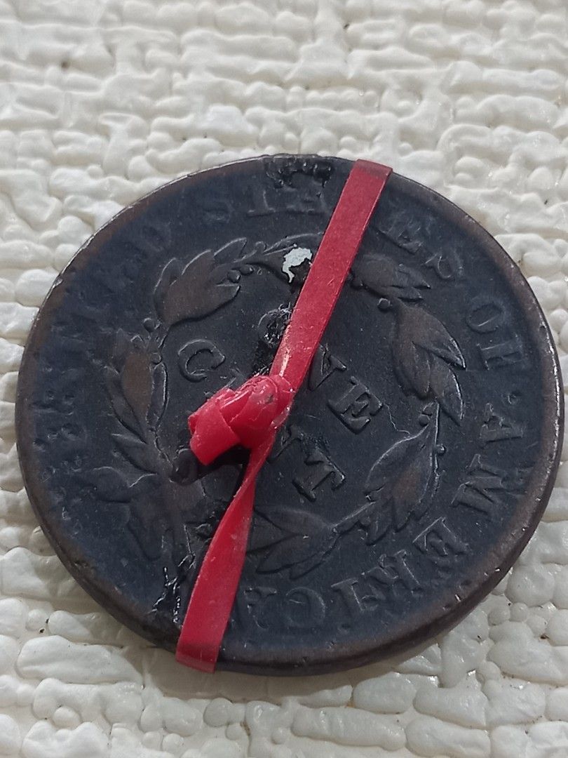 Rotated die error coronet head one cent. 1833, Hobbies & Toys ...